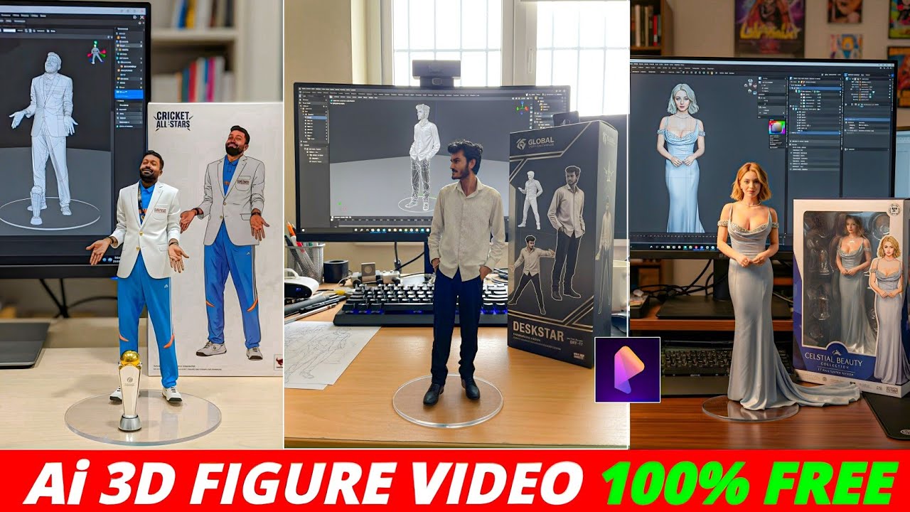 Trending Instagram Viral Figurine 3D Ai Video Editing | Google Gemini ...