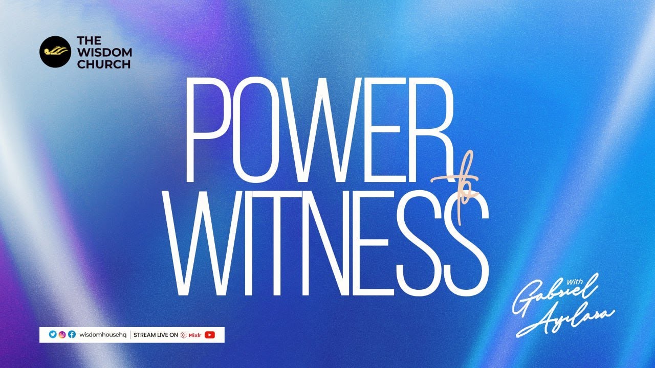 Power To Witness (Part 1) - Bishop Gabriel Ayilara - YouTube