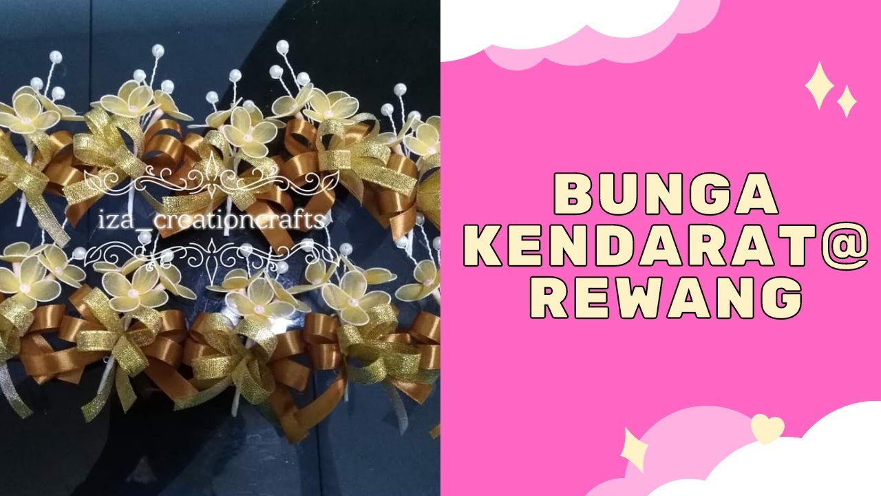 DIY Tutorial How to make corsage flower stocking /Cara membuat Bunga ...