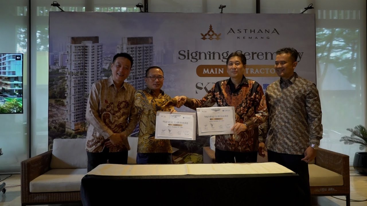Signing Ceremony SKB dengan China State Construction Engineering - YouTube