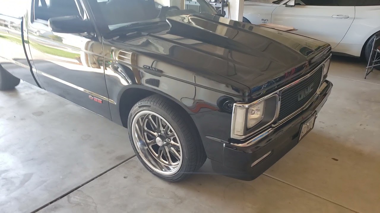 new wheels 18x8 on my 1987 v8 chevy s10 before lowering another 3 ...