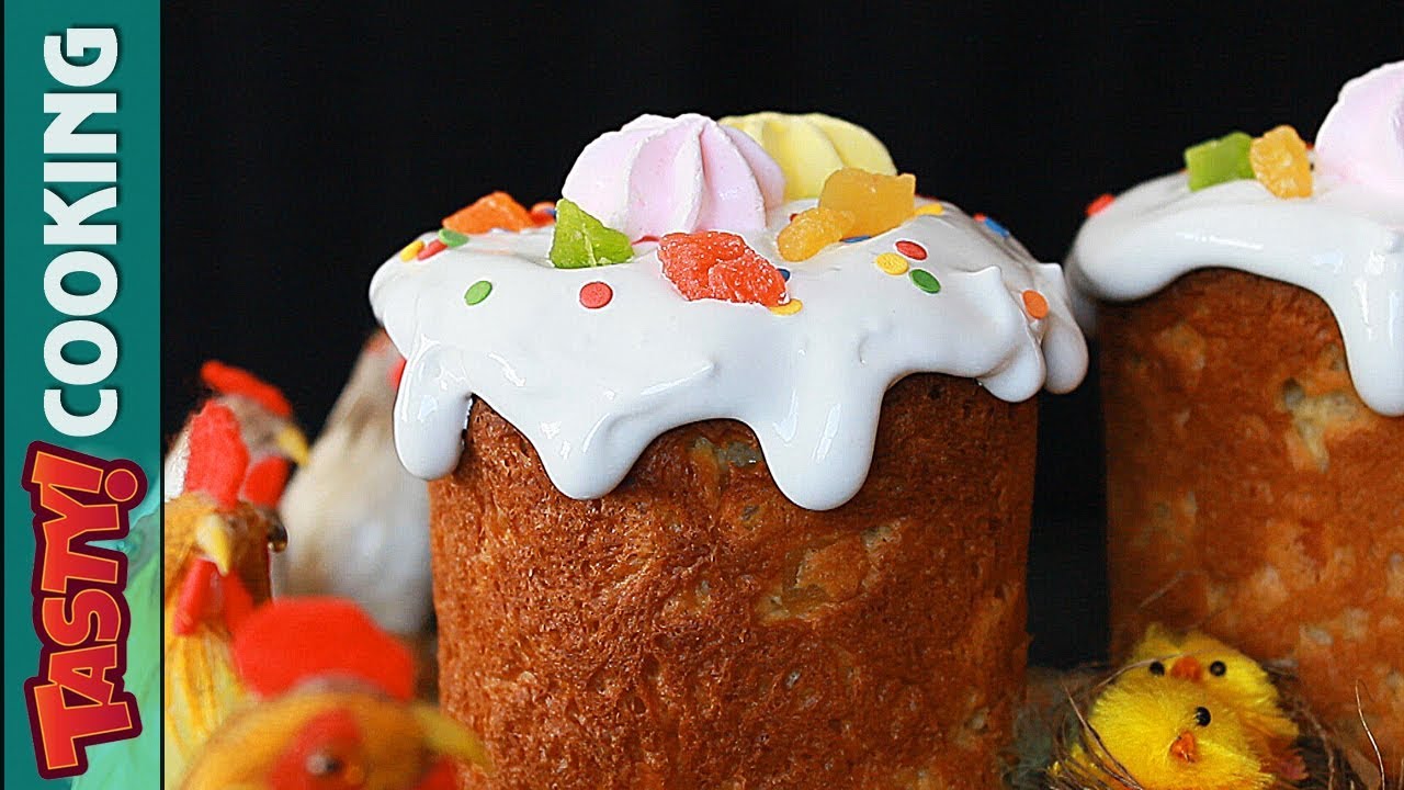 Russian Easter Cake Recipe 🍞 Cottage Cheese Kulich 🍞 Tasty Cooking ...