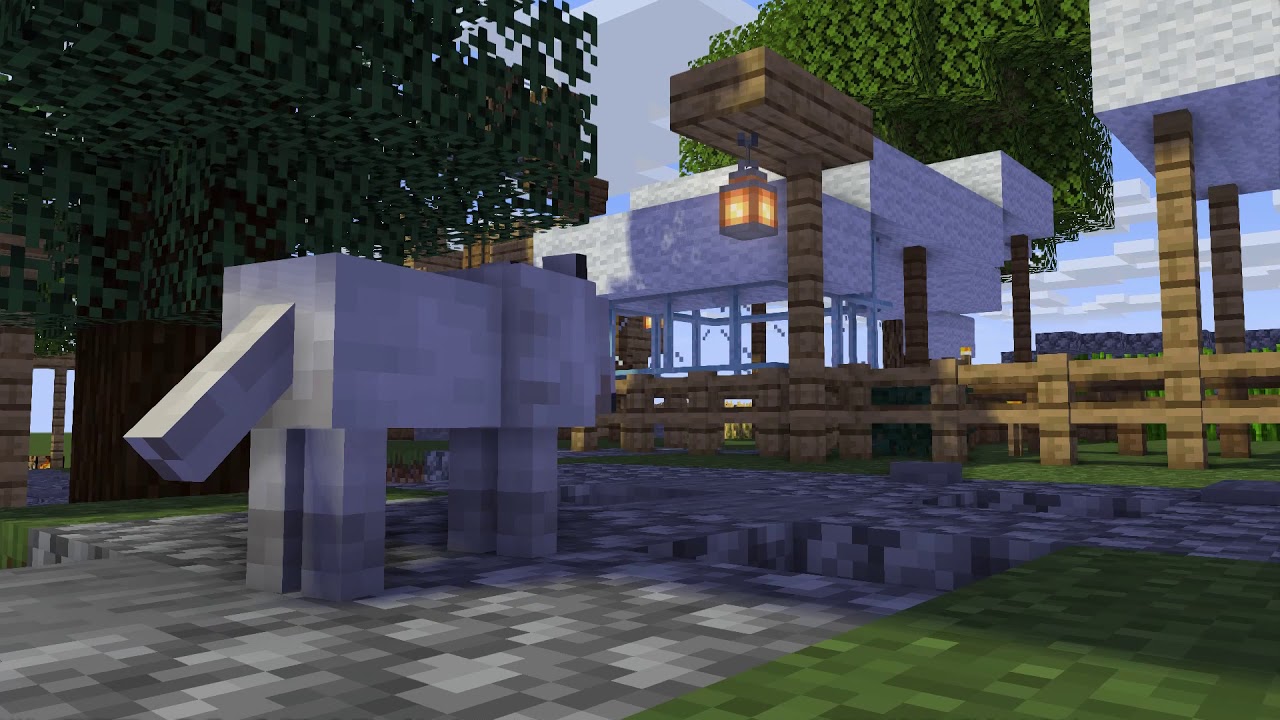 Minecraft Animation | Dog Walking Around - YouTube