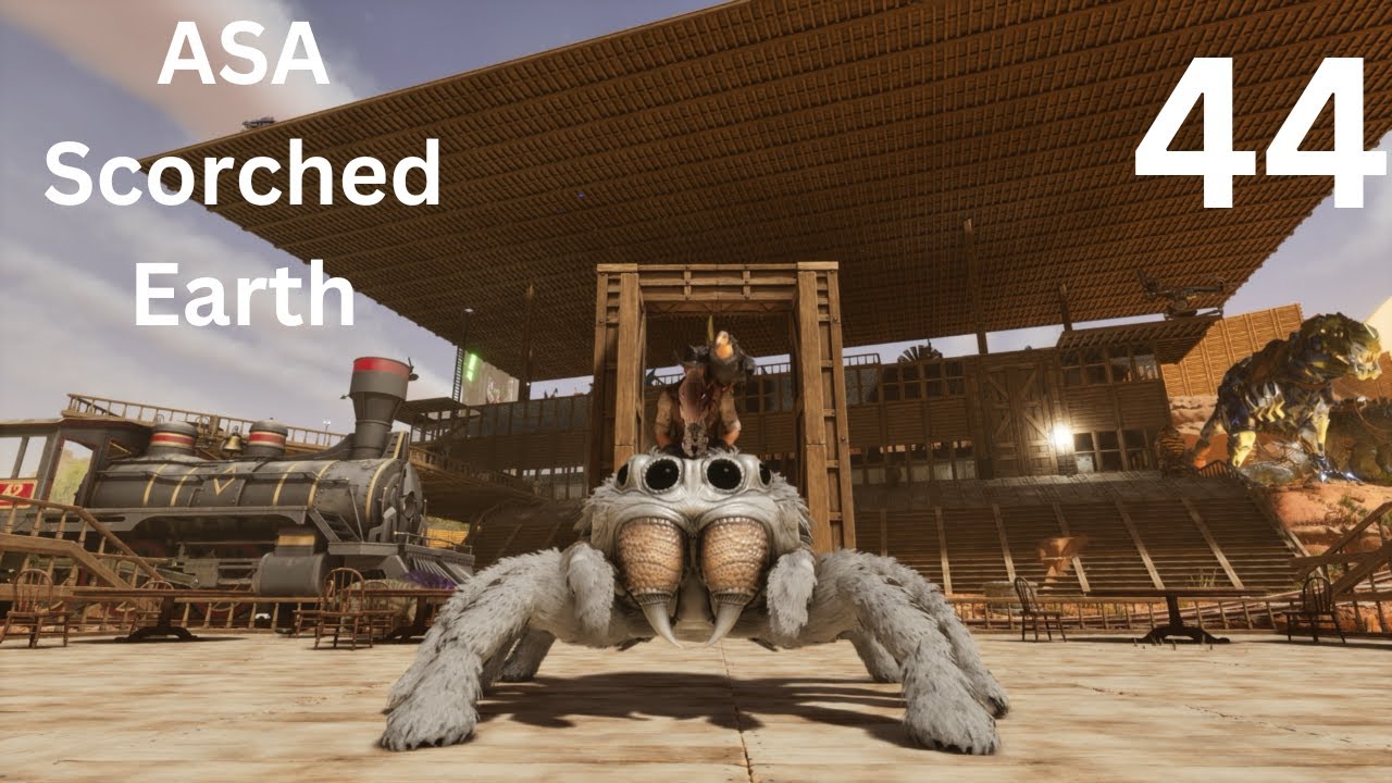 Tameando La Araña Brincadora | Thorax Spider | Ark Survival Ascended ...