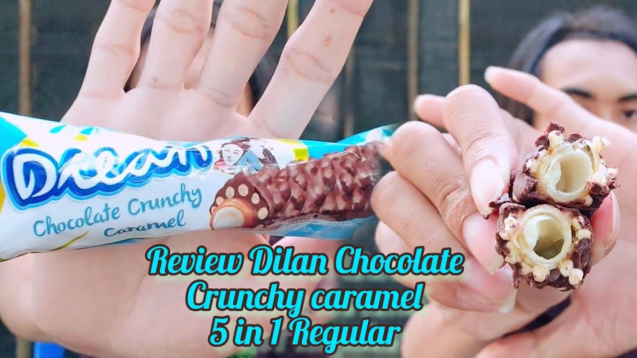Dilan Chocolate Crunchy Caramel Regular Snack Astor Roll Garudafood ...
