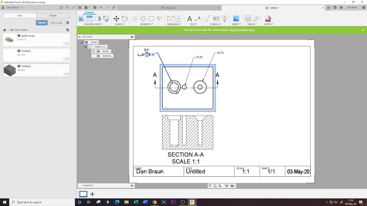 Tolerance in Fusion 360 - YouTube