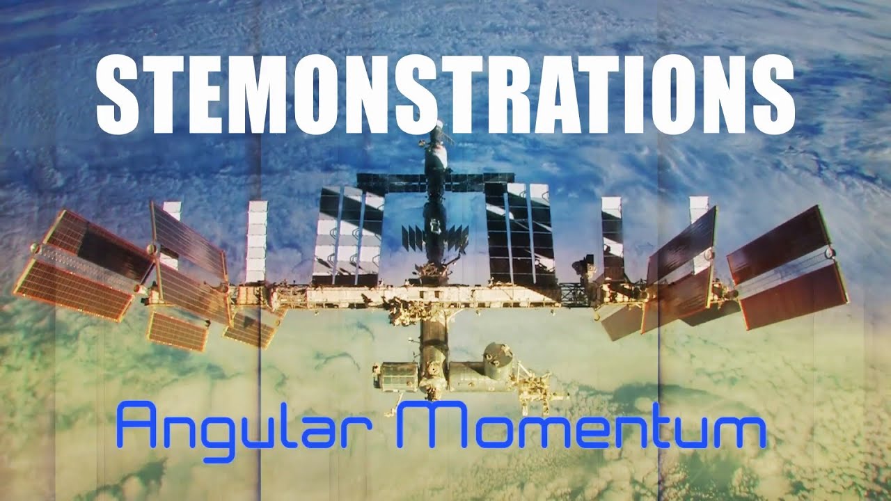 How do spacecraft orbit Earth? Angular momentum explained by NASA - YouTube