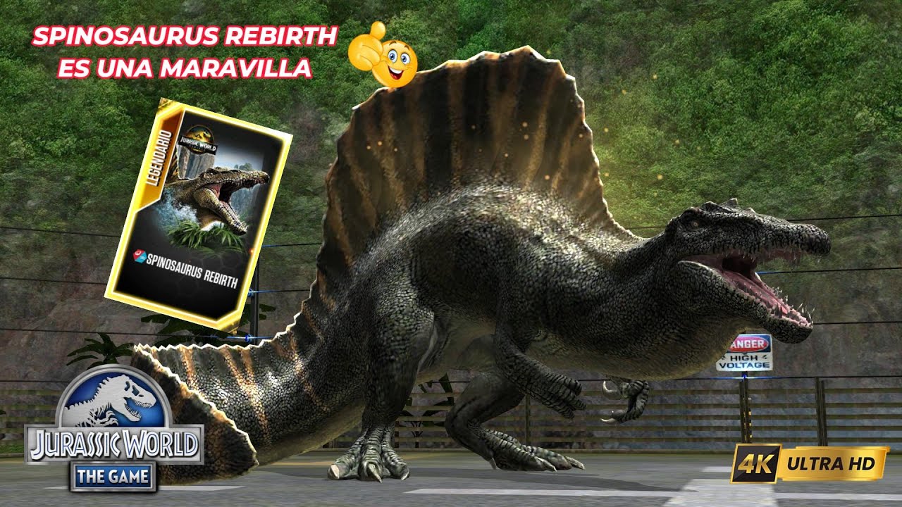 SPINOSAURUS REBIRTH NIVEL 40 😎; Análisis completo, PVP. Combinaciones ...