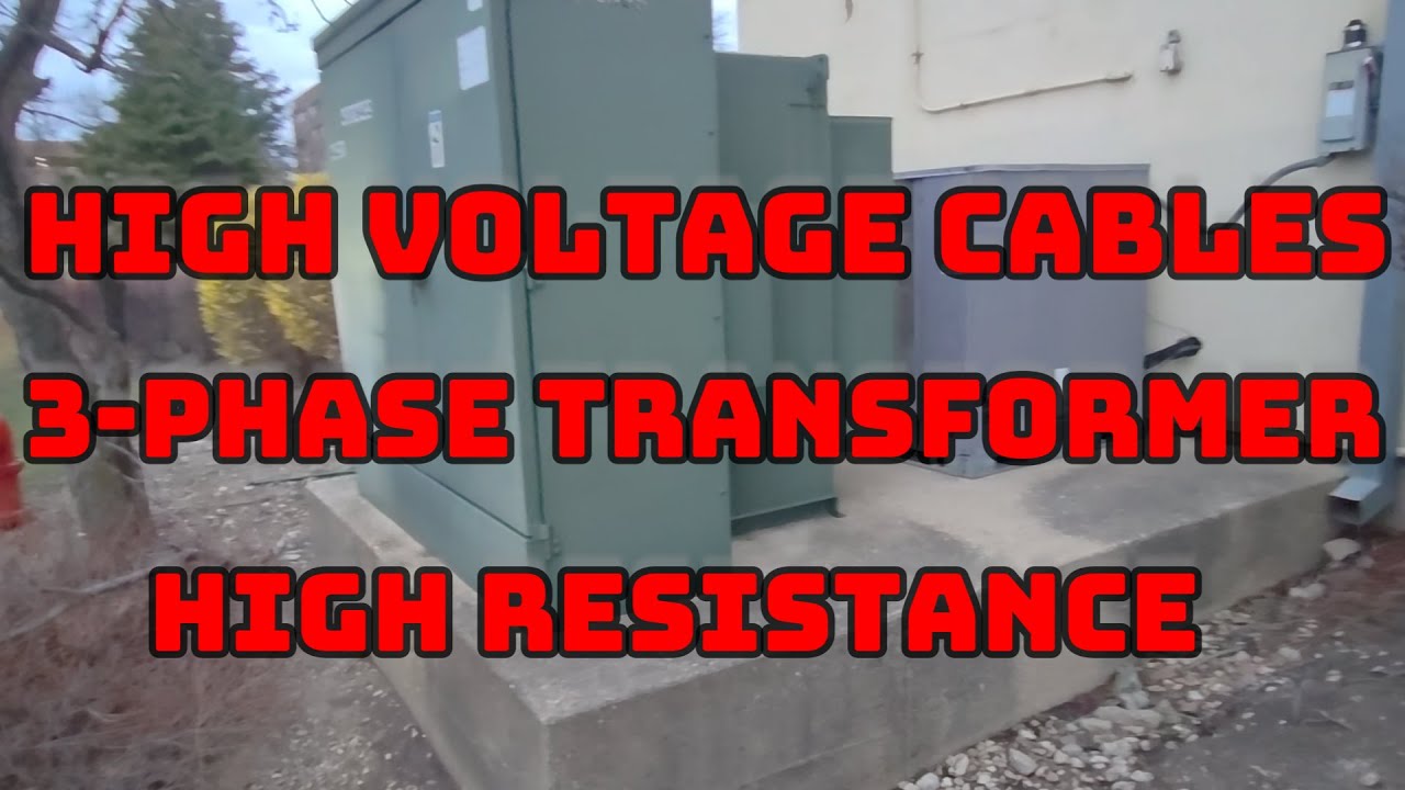 How to Locate the High Voltage Cables on a 3-Phase Transformer - YouTube
