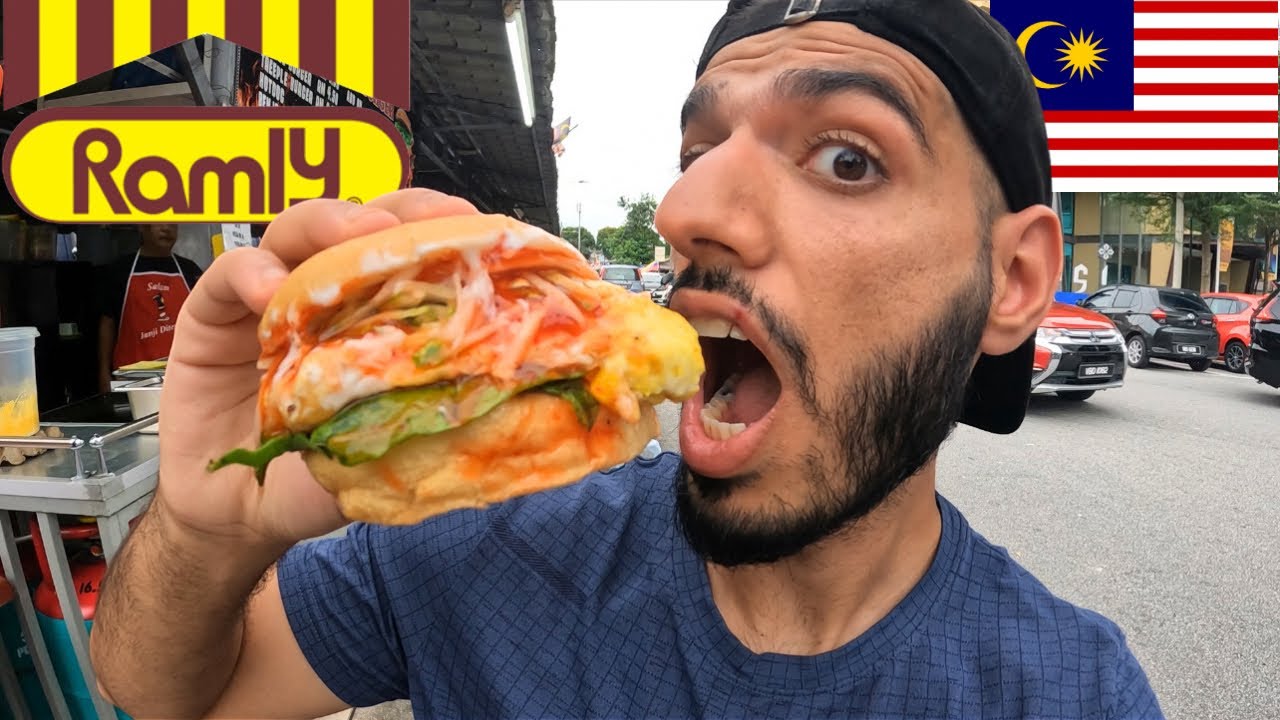 Ramly Burger Changed My Life In Kuala Lumpur Malaysia 🇲🇾 - YouTube