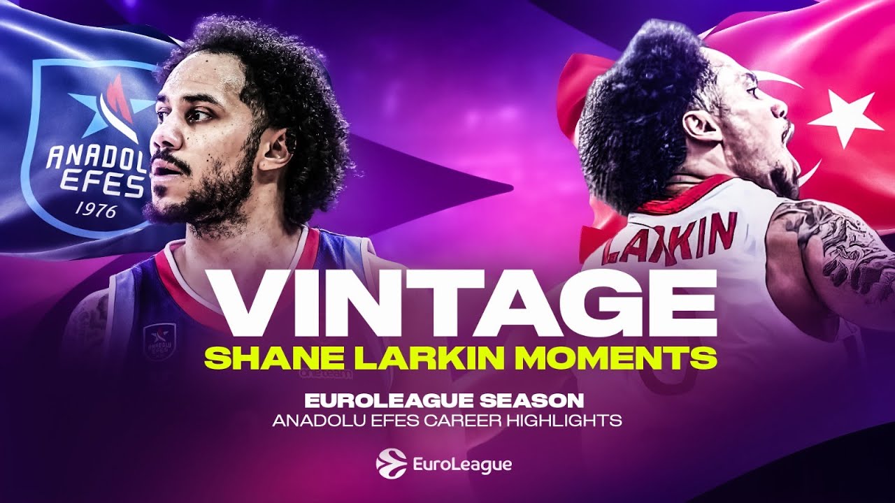 Shane Larkin’s BEST Plays | Anadolu Efes HIGHLIGHTS | Insane Handles, Clutch Shots & Dunks - YouTube