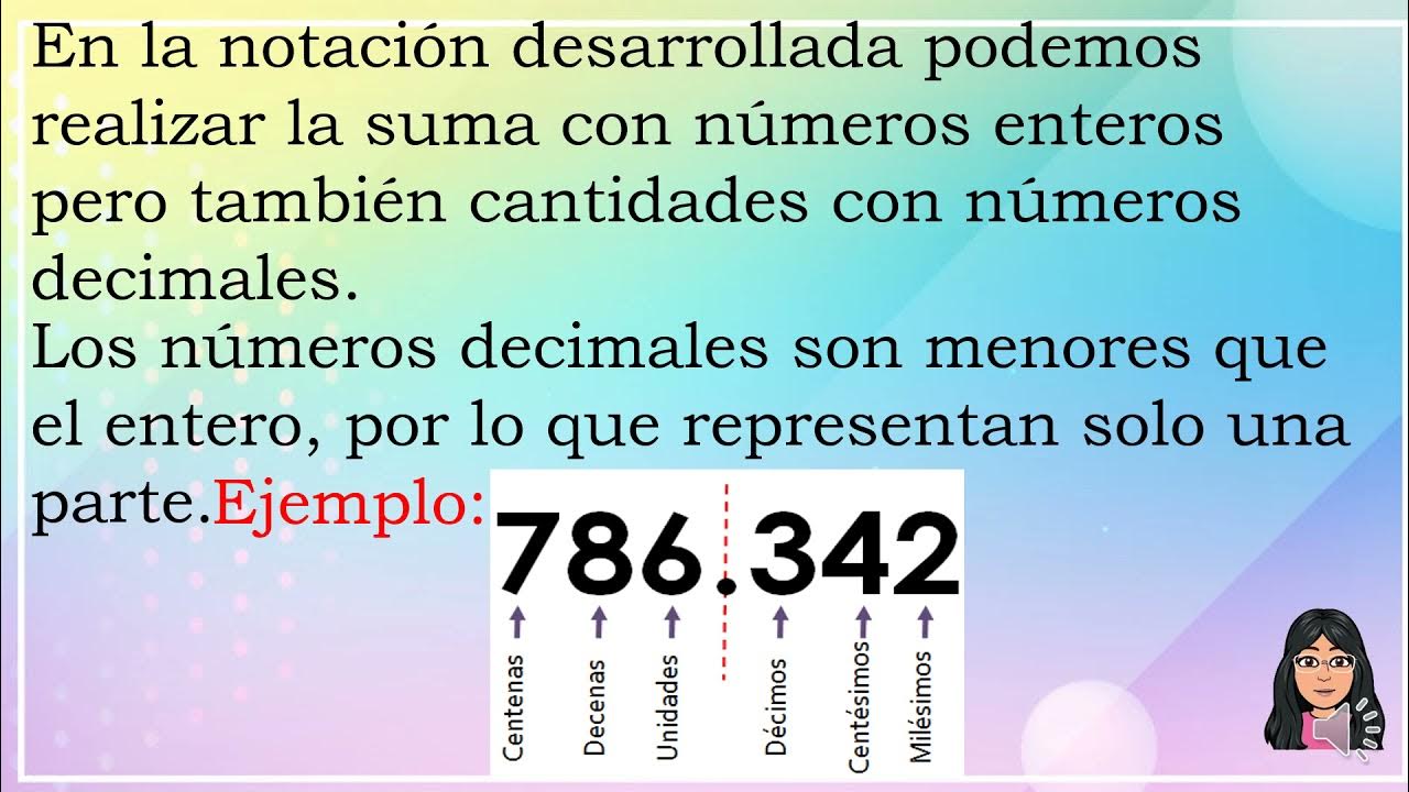 Notación desarrollada y valor posicional - YouTube