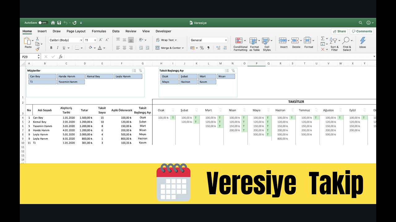 Veresiye Takip - YouTube