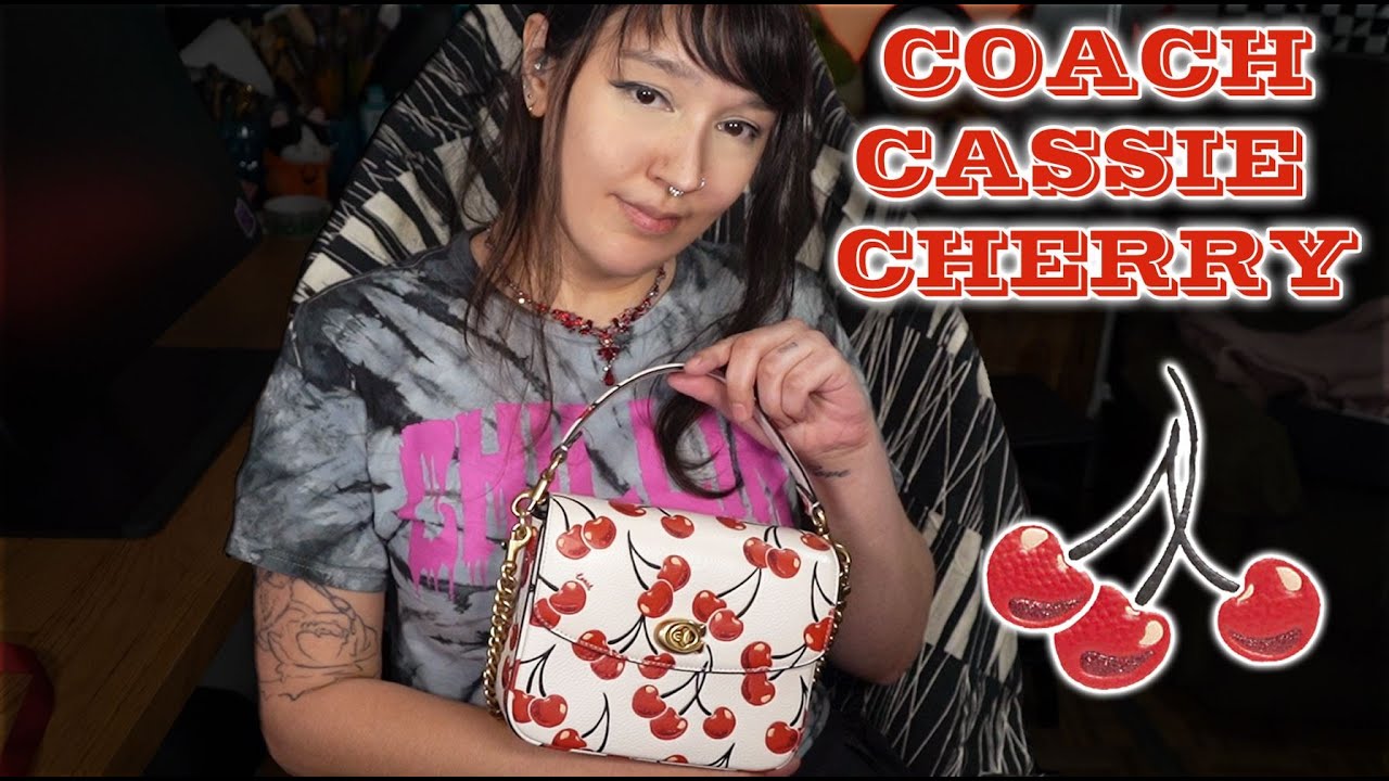 Coach Cassie Cherry - Unboxing and first impressions - YouTube