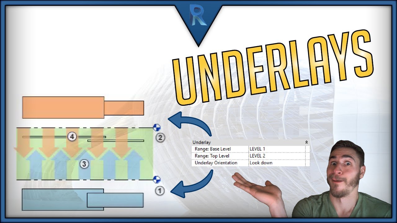 How to Use Underlays | Revit - YouTube