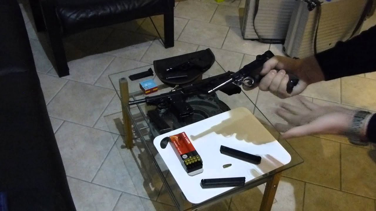 Luger decocking - YouTube