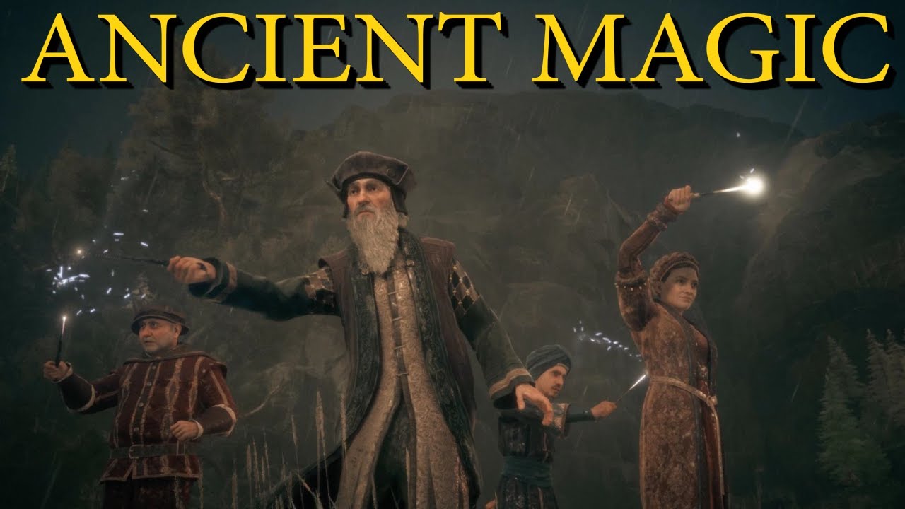 Ancient Magic in Harry Potter Explained - Hogwarts Legacy Cinematic ...