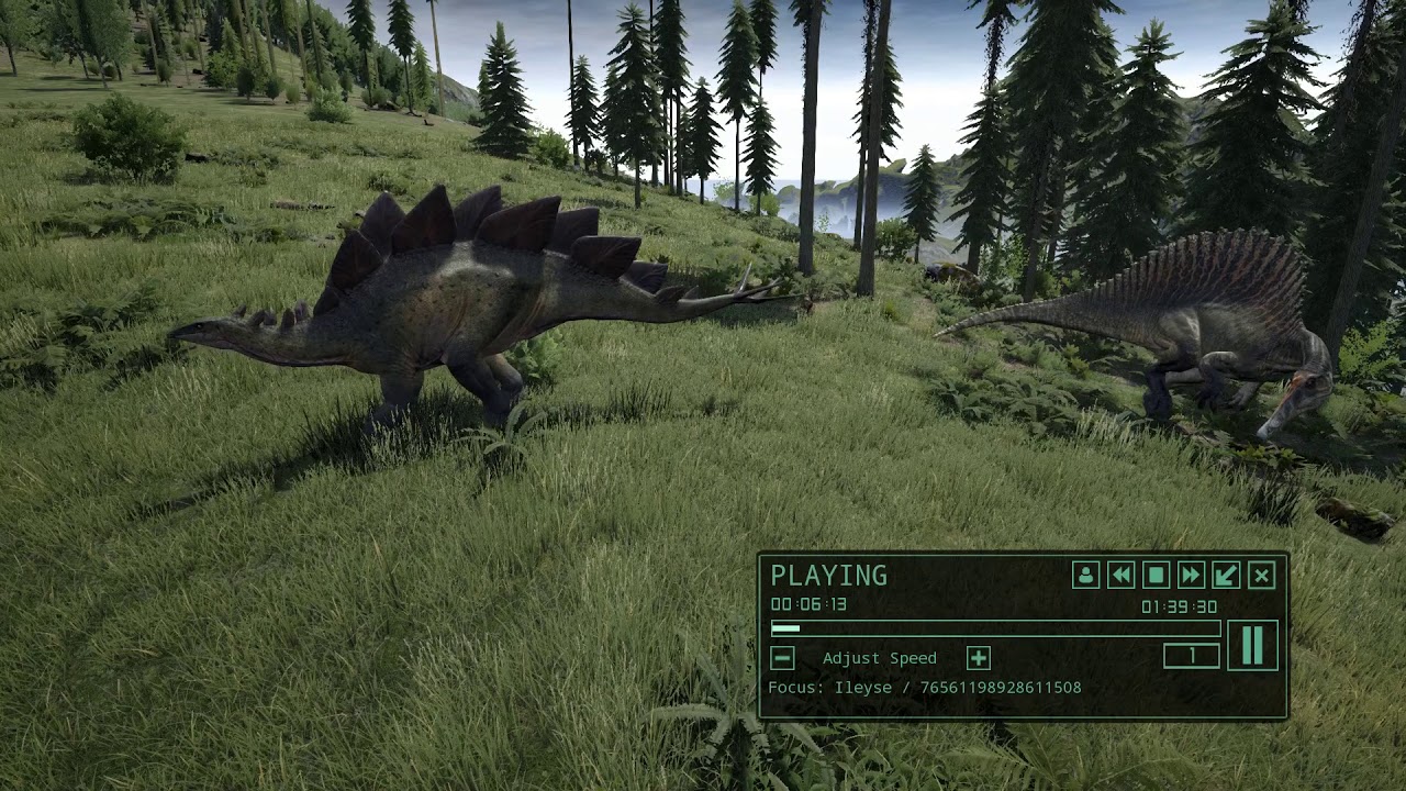 The Isle: Stego vs Spino - YouTube