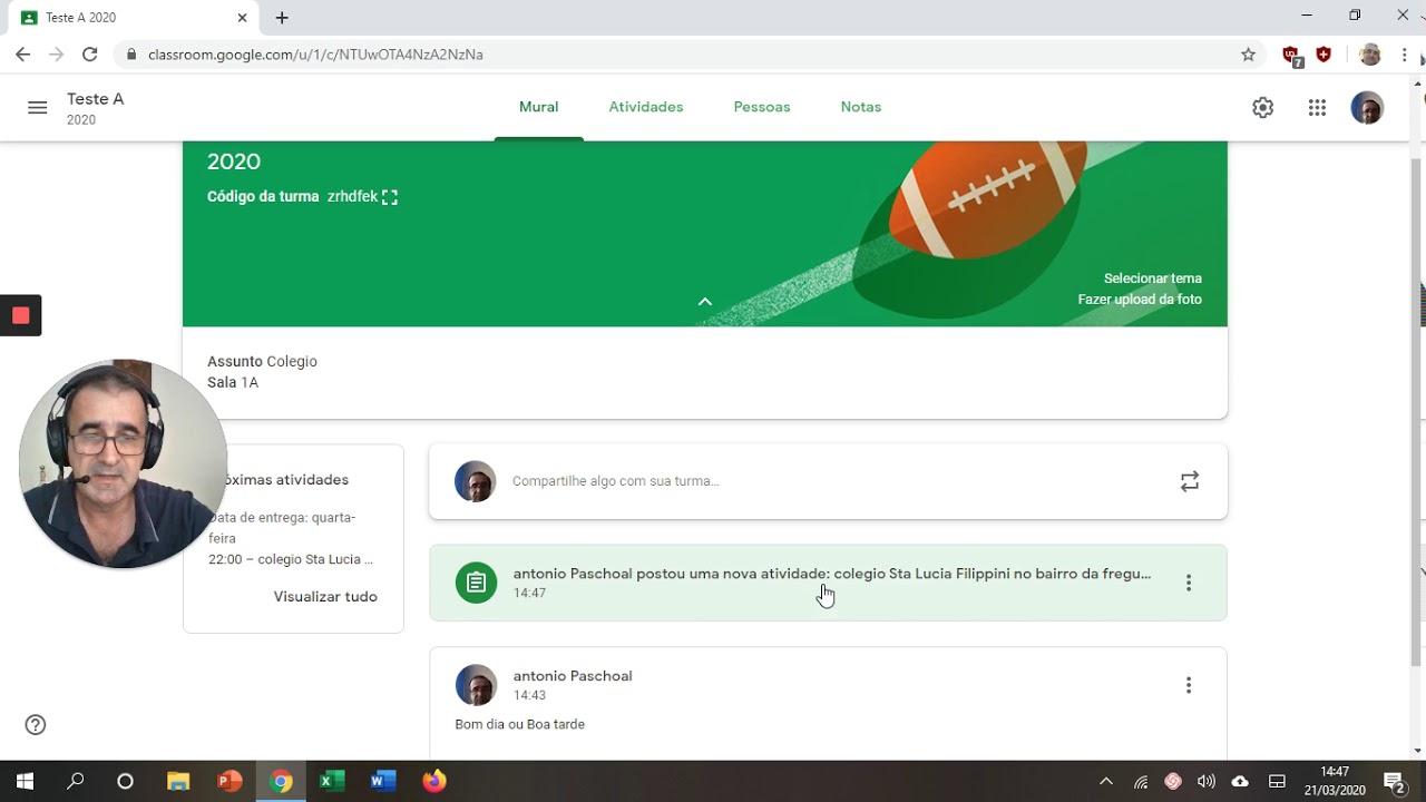 Tutorial Google Sala de Aula - YouTube