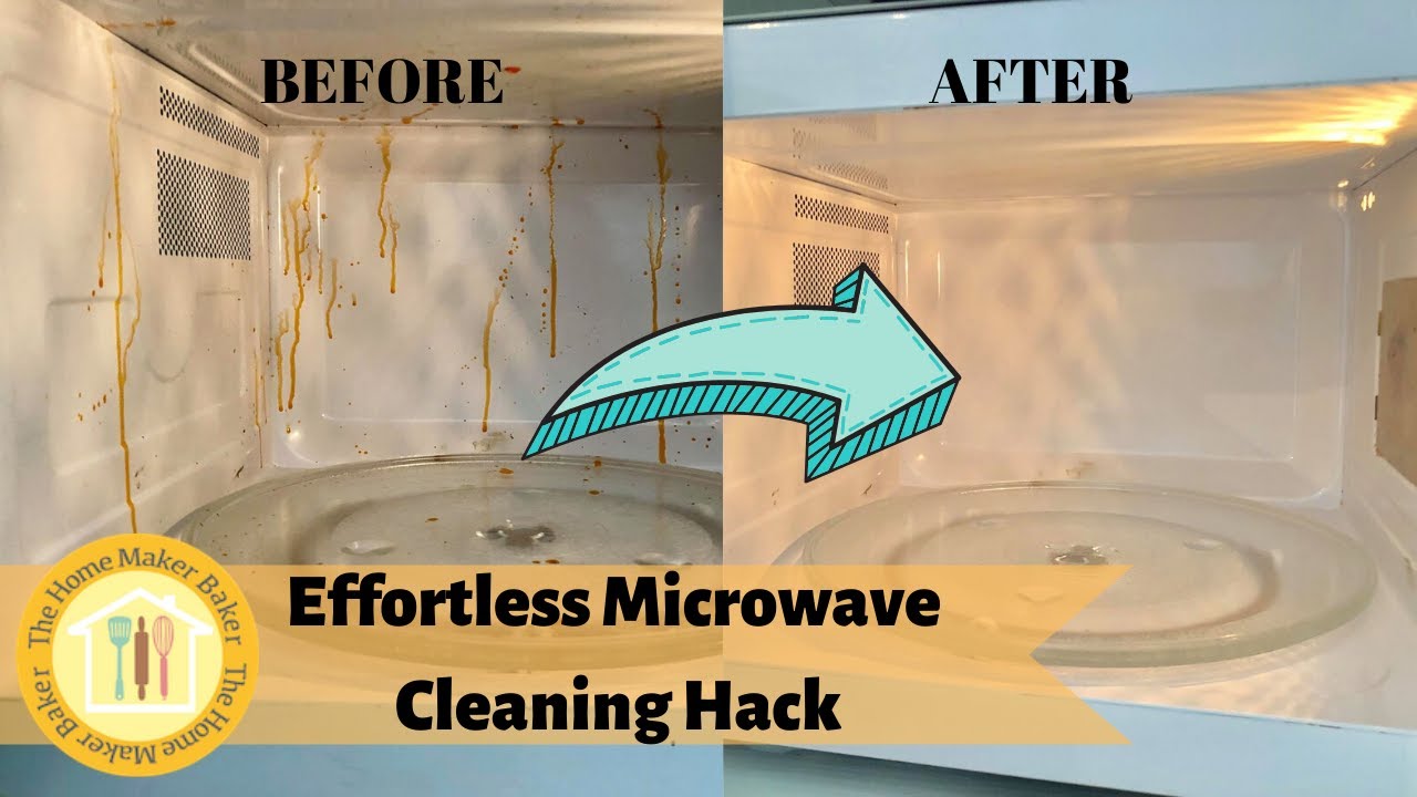 How To Clean Microwave Using Vinegar | Microwave Cleaning Hack | The ...