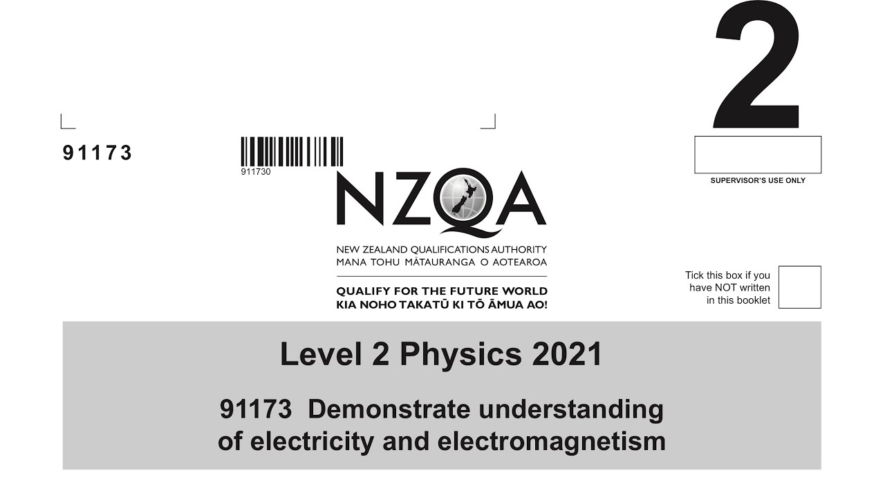 Electricity 2021 past paper level 2 physics - YouTube