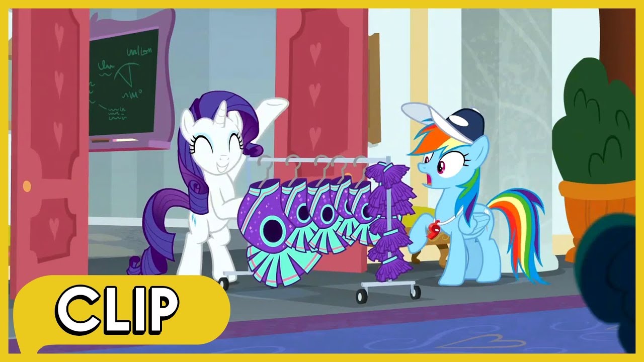 Rainbow Dash Goes to her Friends for Help with Cheerleading - MLP ...