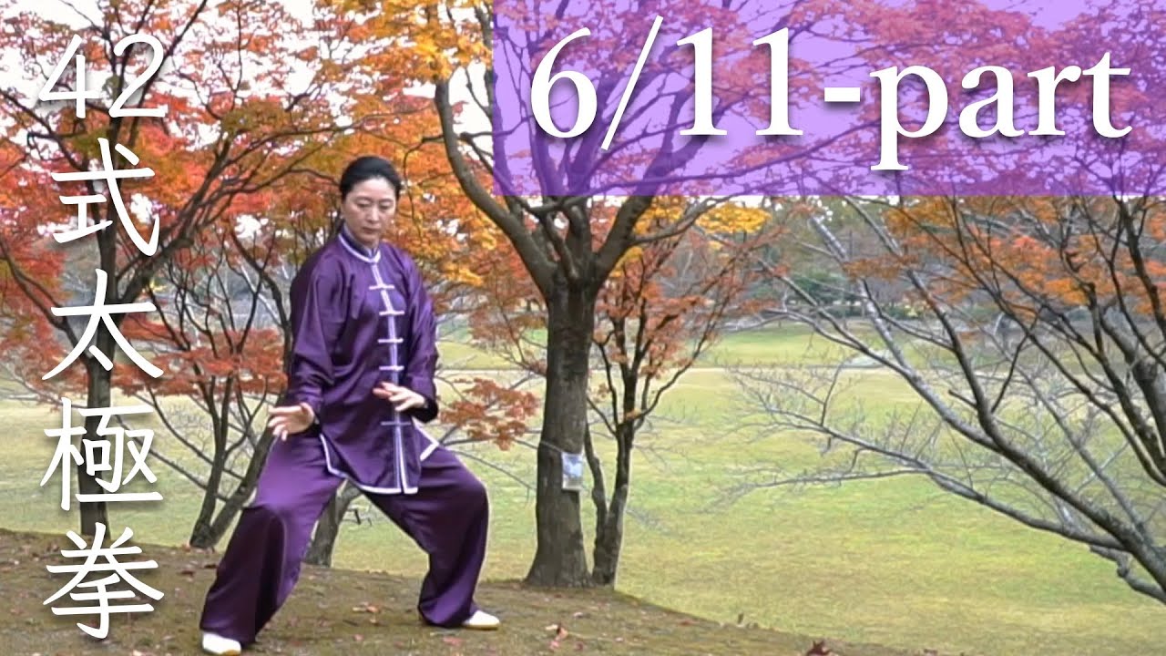 【太極拳】42式太極拳 tai chi chuan【tai chi】 - YouTube