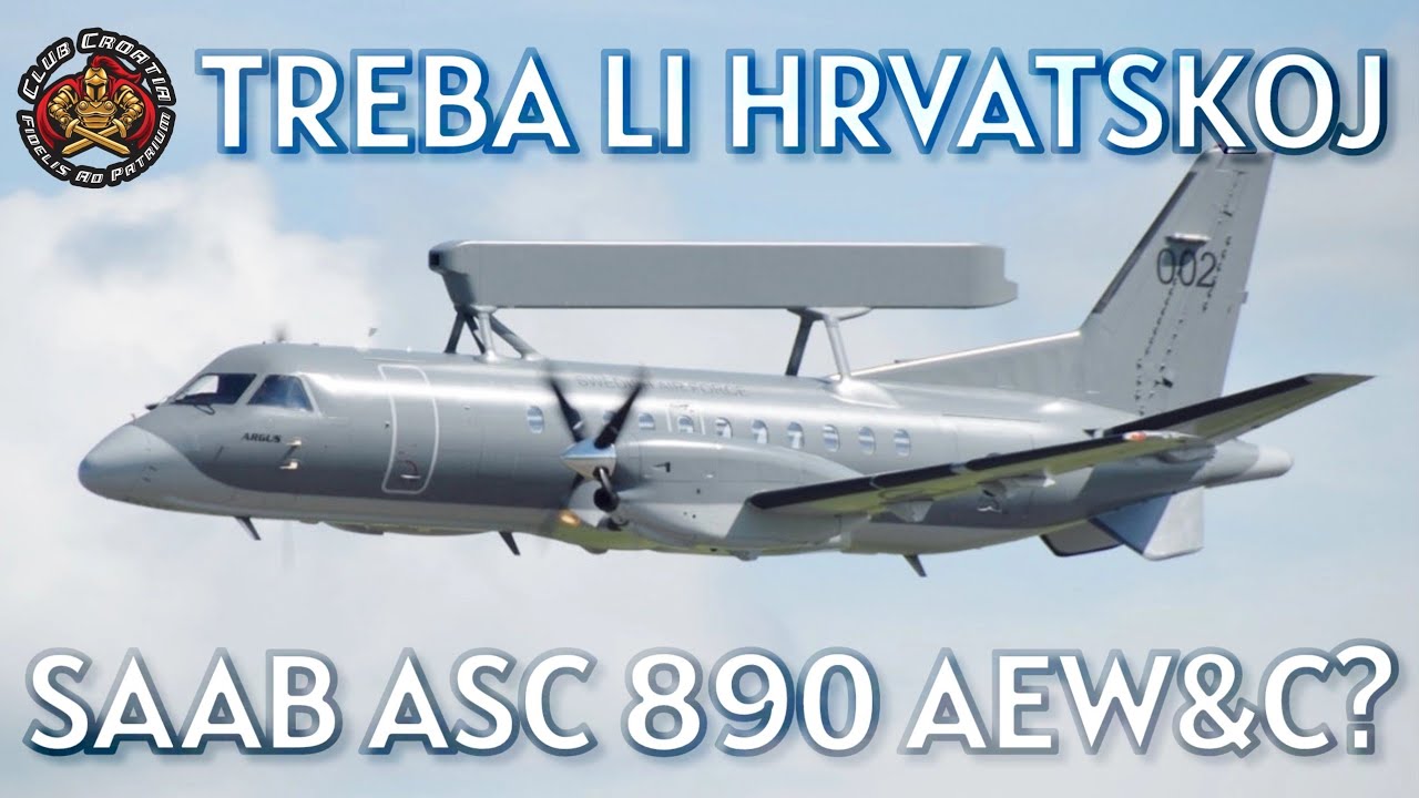 Does the Croatian army need Saab ASC 890? - YouTube