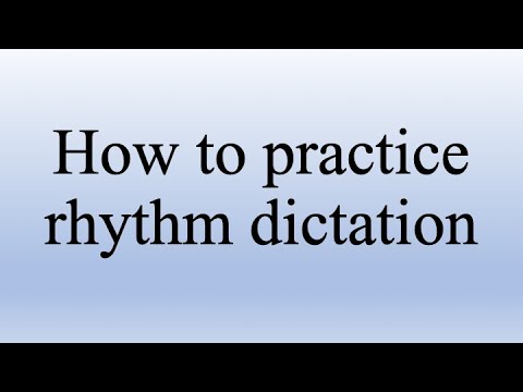 Using Teoria for Rhythm Dictation Practice - YouTube