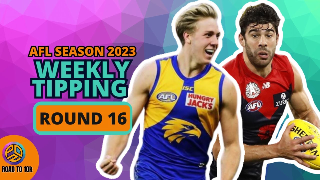 AFL 2023 | Tipping Round 16 | League Update - YouTube