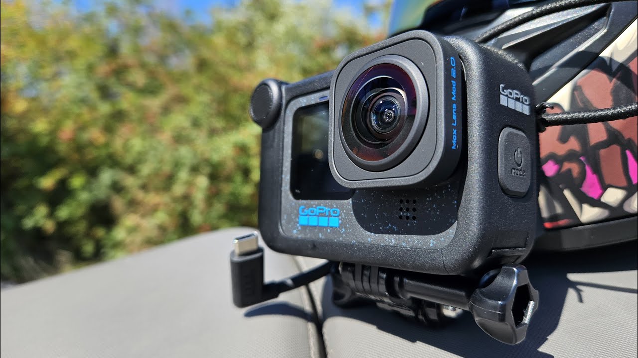 GoPro HERO 12 Black & Max Lens Mod 2.0 aufm Motorrad - YouTube