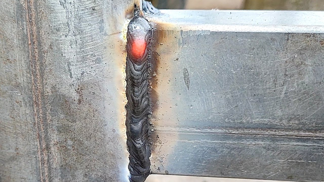 rarely discussed vertical position gap welding technique - YouTube
