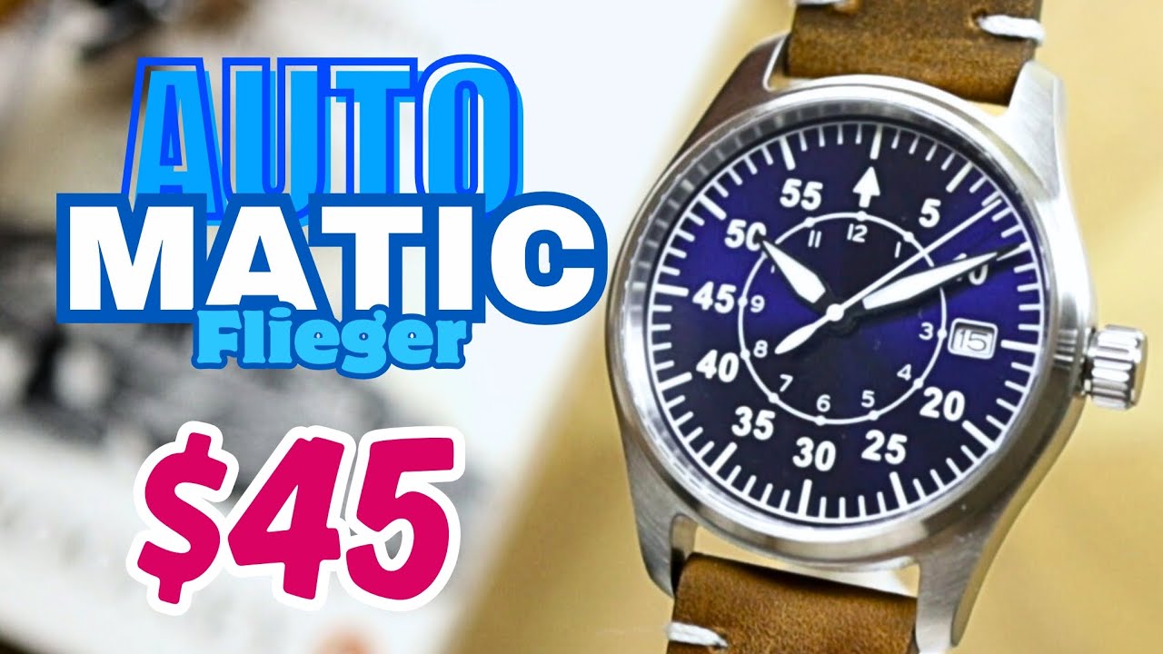 Tandorio 39mm Automatic NH35 Pilot Watch Review - Real Flieger ...