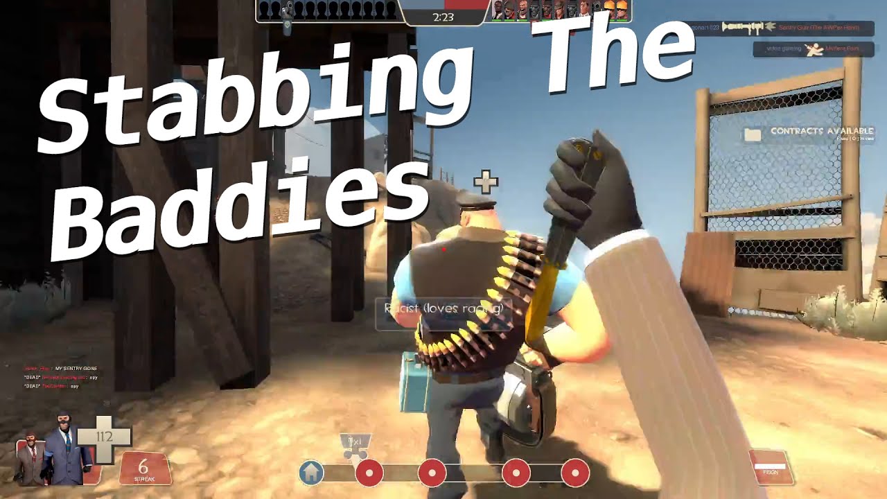 Downing Enemies On Upward: TF2 Casual Fragging as Spy - YouTube