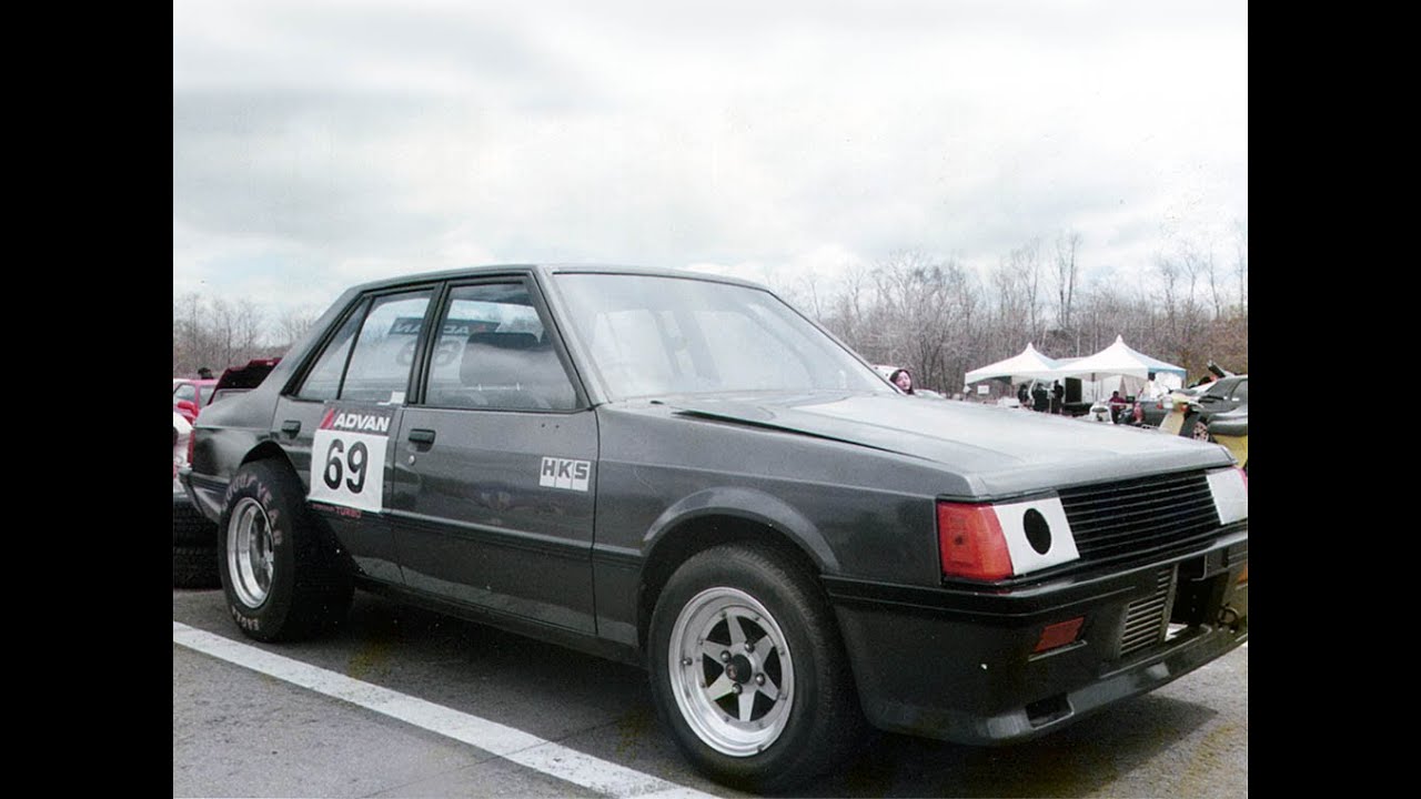 Lancer EX Turbo 1800 GSR A175A【Drag racing spec】 - YouTube