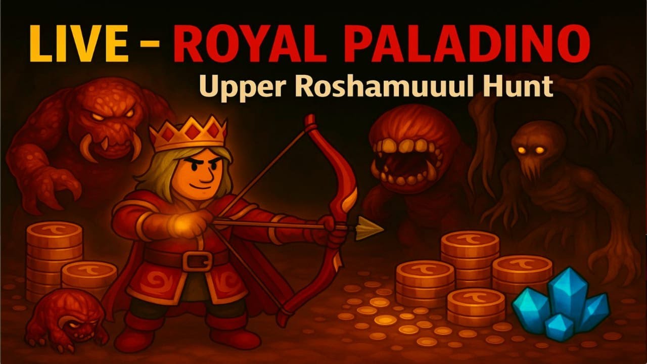LIVE TIBIA RP LVL 970+ 700+ HUNTS -GLOBAL - !HOTKEY !MS !OT !ZAP - YouTube