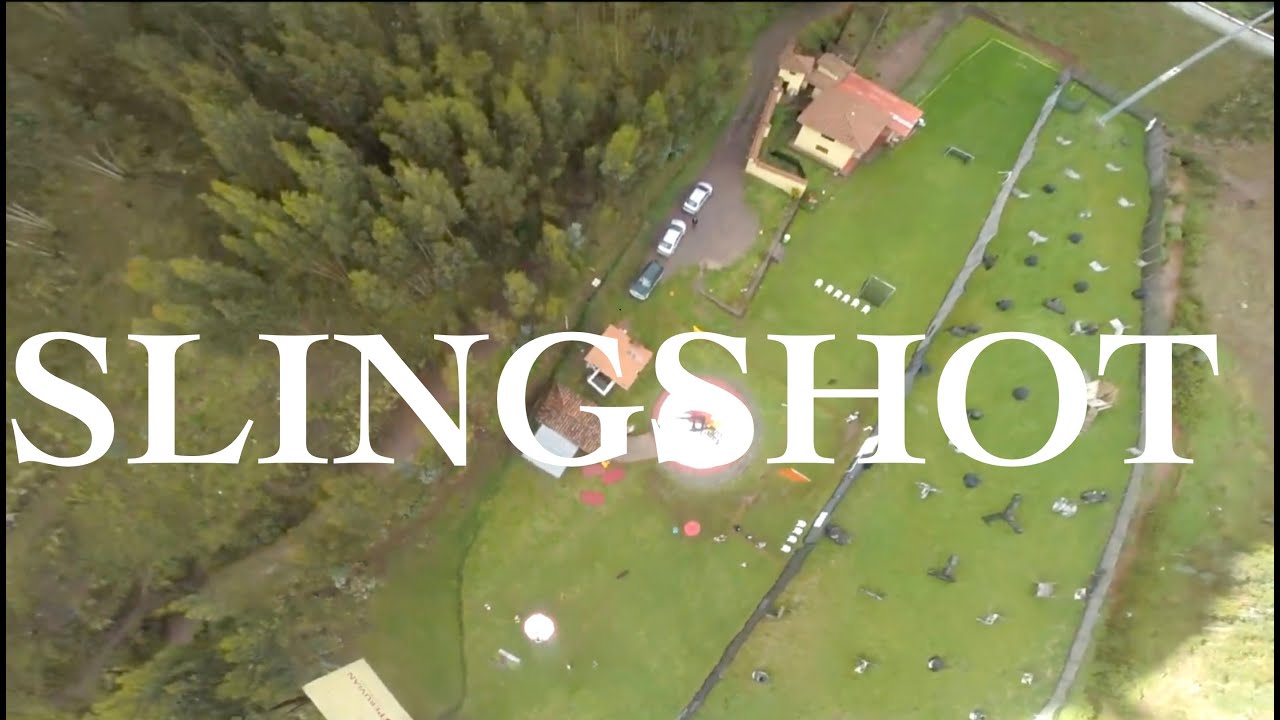Slingshot drone (Superman bungee) Cusco, PERU 4K - YouTube