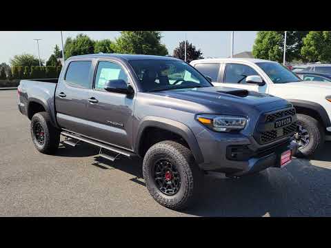 2022 Toyota Tacoma TRD Pro in Magnetic Grey Metallic - YouTube