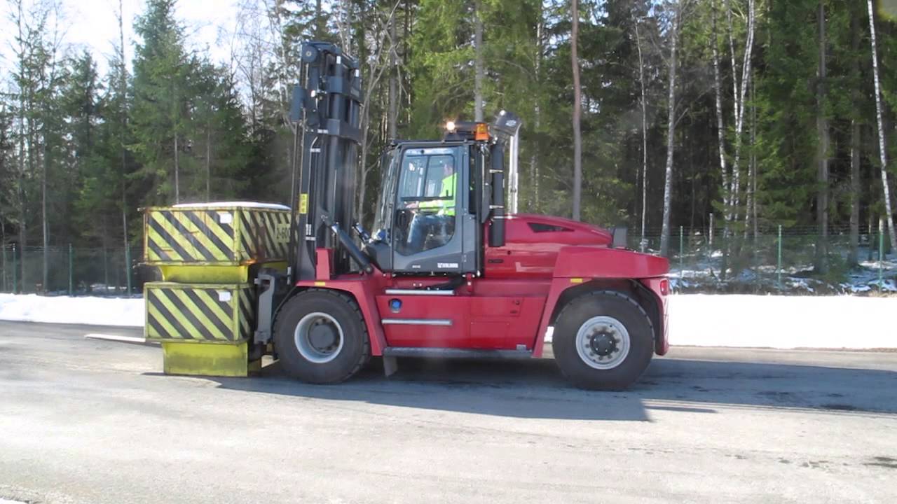 new KALMAR DCG 160-12 forklift - YouTube