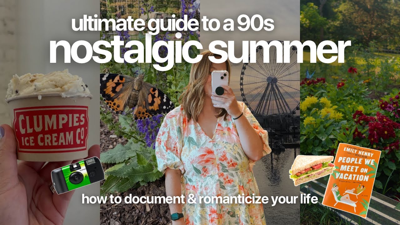how to have a 90s summer ☀️ - YouTube