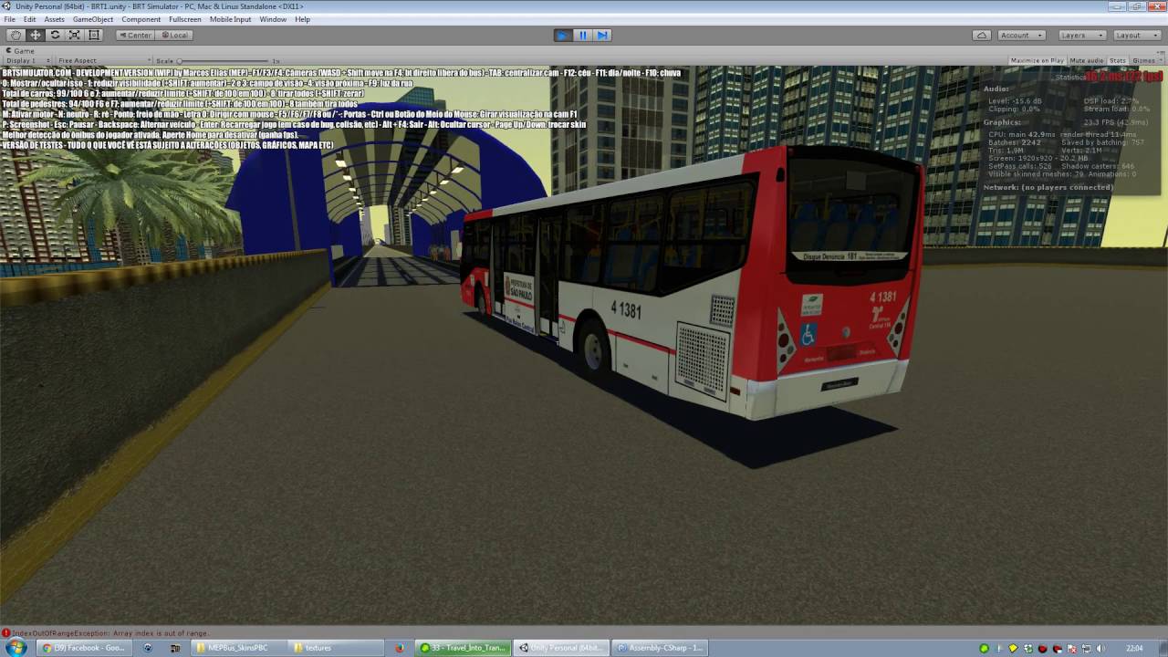 BRT Simulator: nova física, e troca de skins padrões com PageUp/Down - YouTube