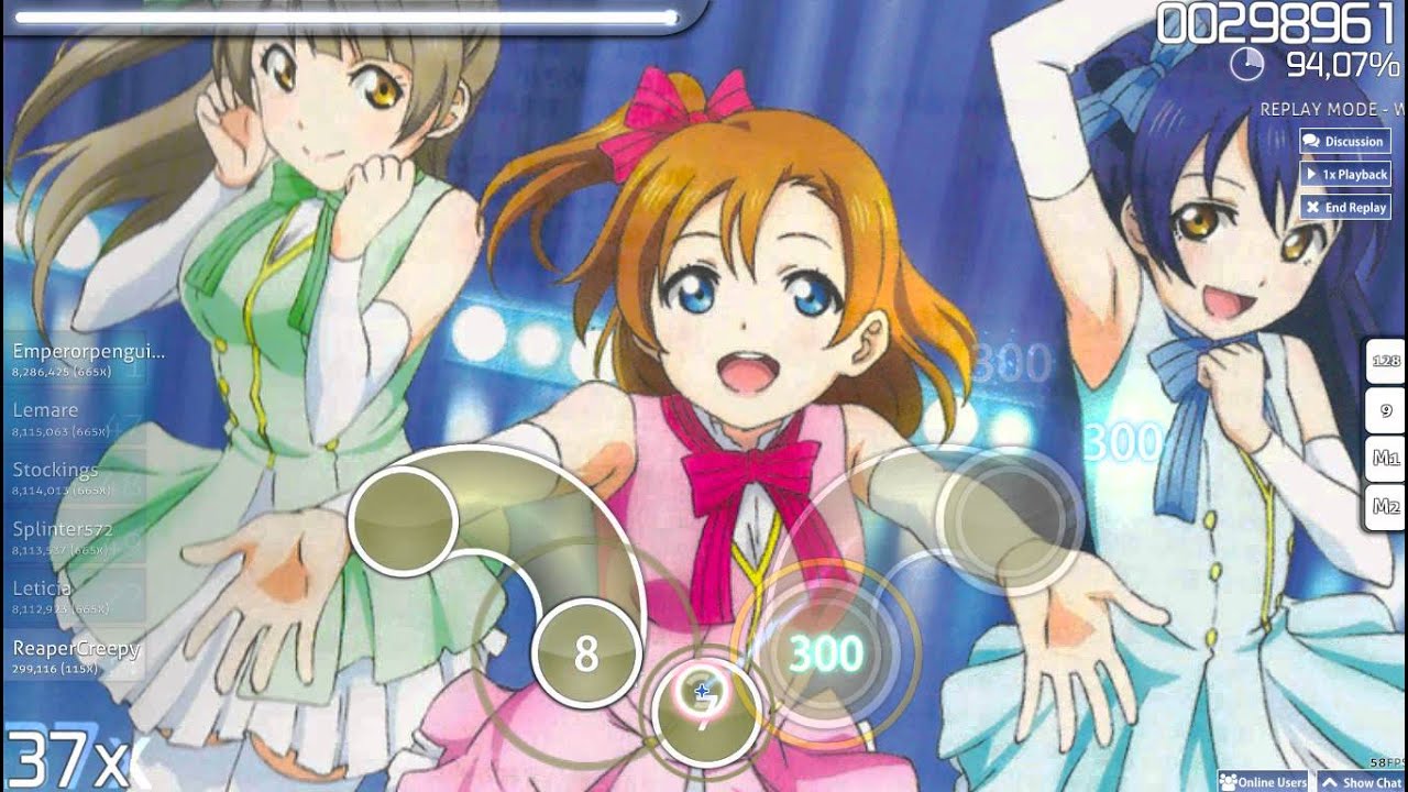 Love live | Osu Mouse | Start:Dash!! [Hard] - YouTube
