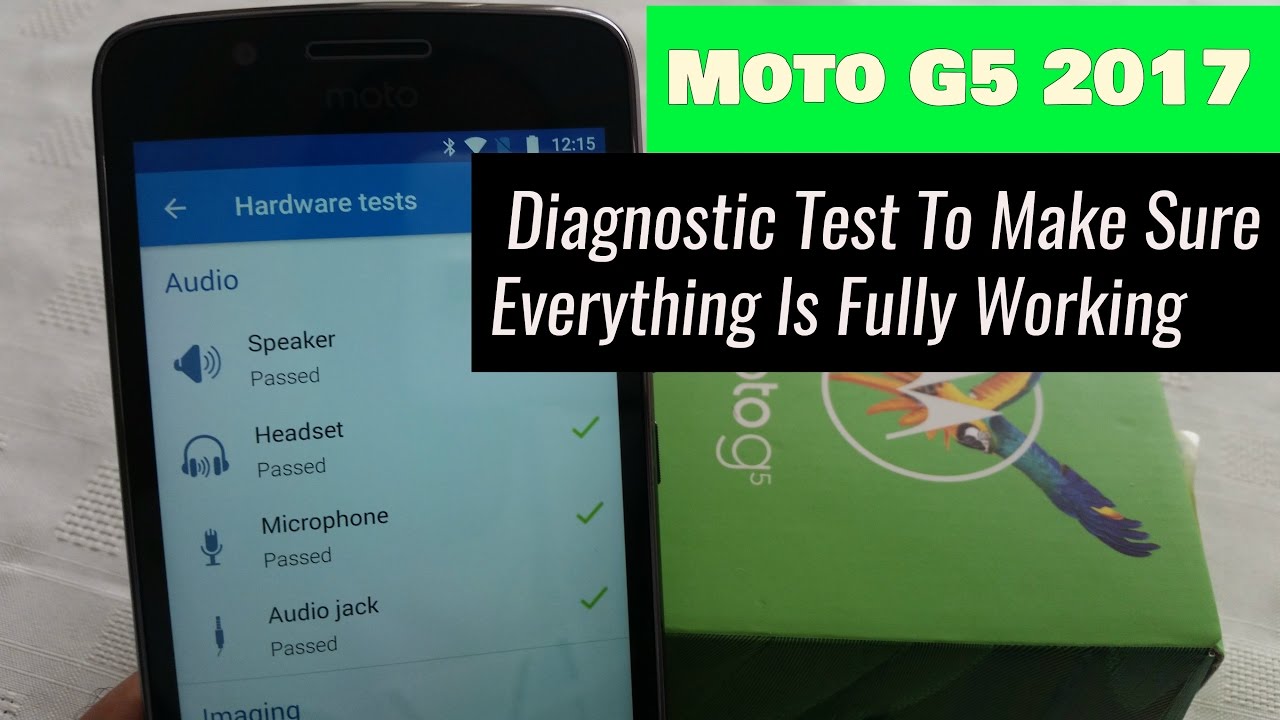 Moto G5 2017 (Diagnostic Test For Hardware & Software Issues) - YouTube