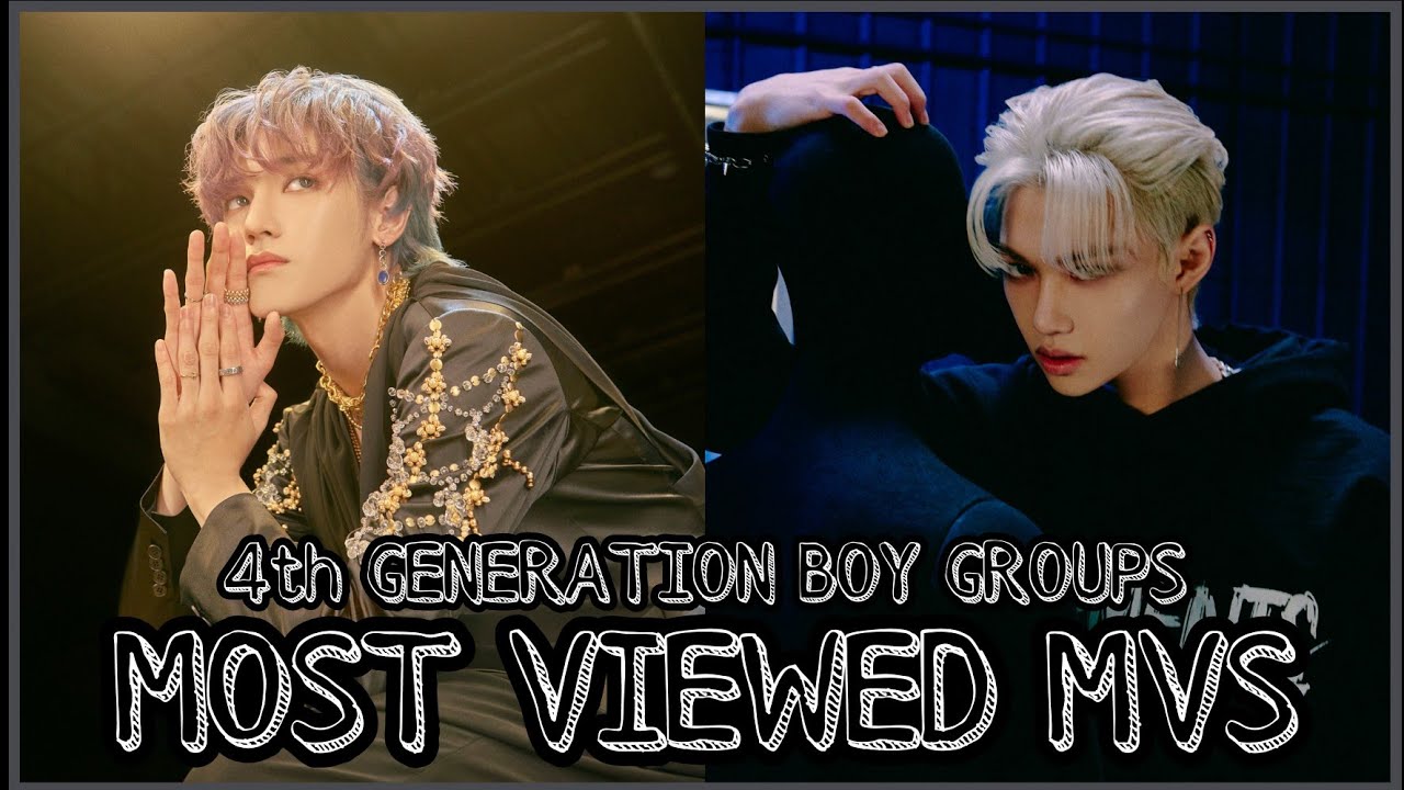 [TOP50] MOST VIEWED MVS OF 4TH GENERATION BOY GROUPS - YouTube