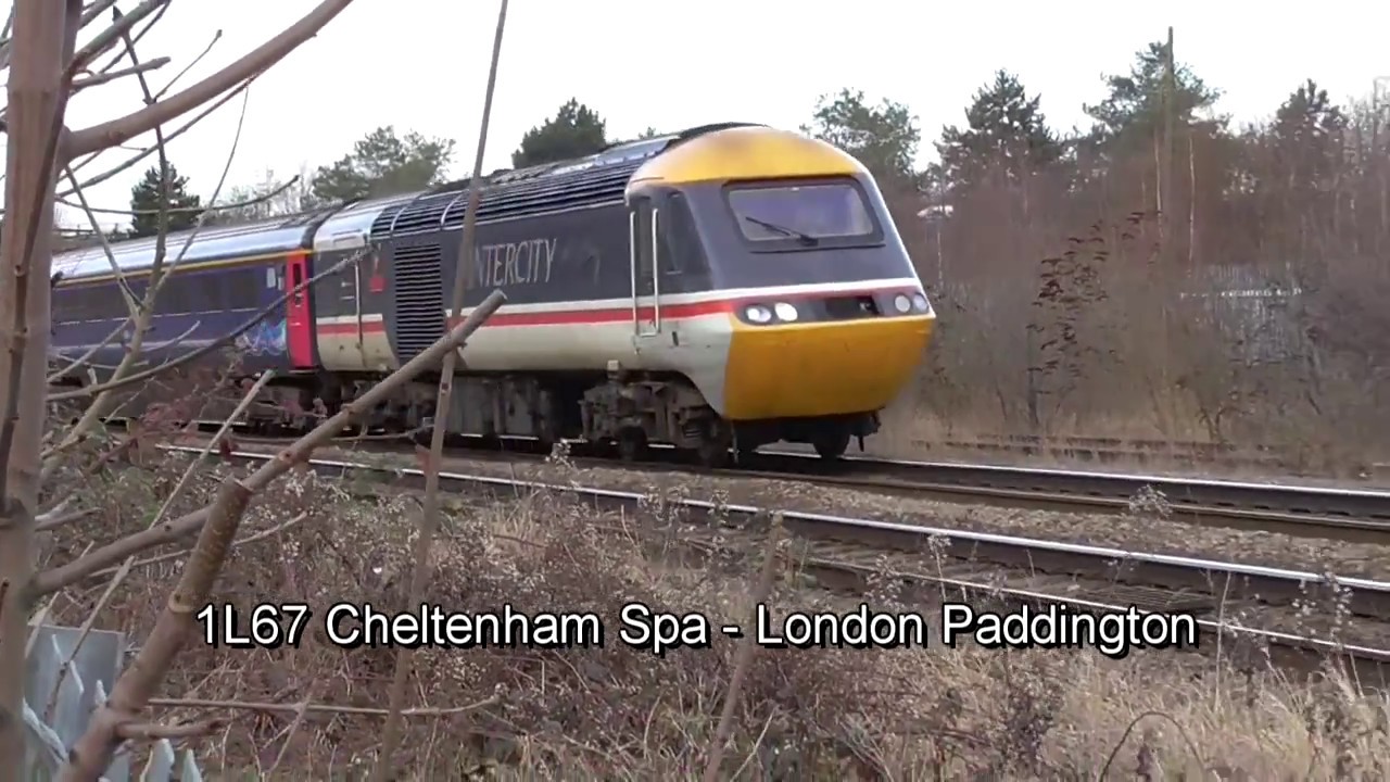 43091 & 43185 at Gloucester with The Cheltenham Spa Express. 01/02/2017 ...