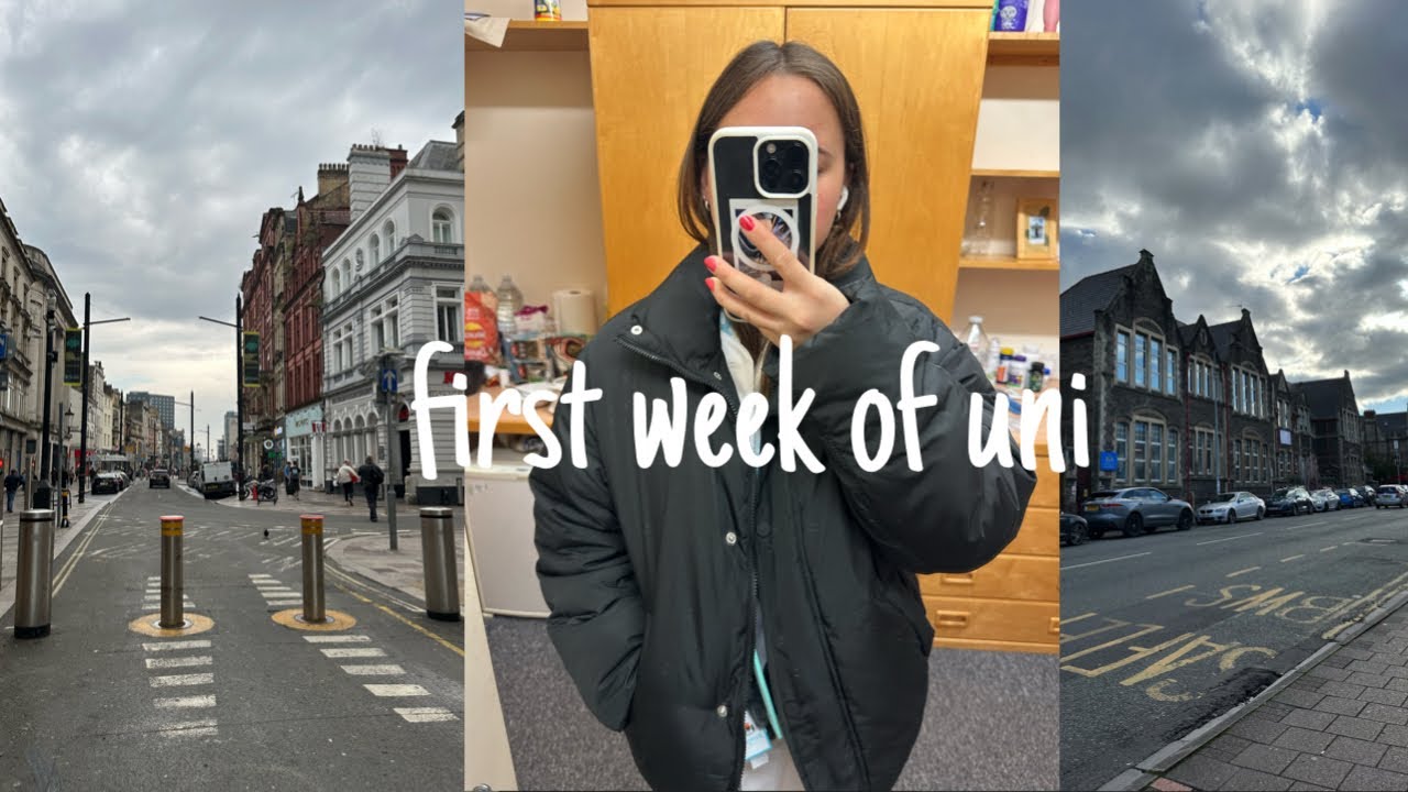 first week of uni - freshers week, cooking, exploring cardiff - YouTube