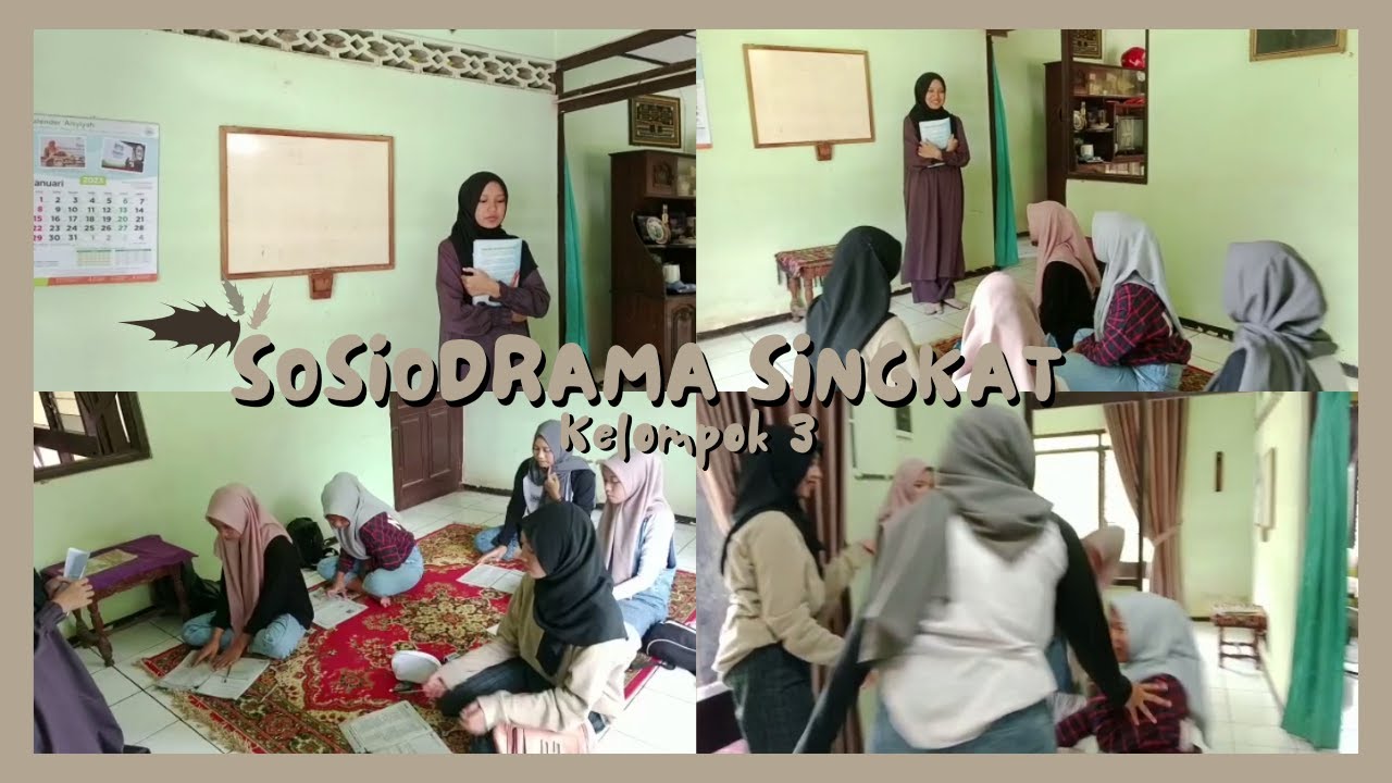 Sosiodrama XI IPS 3 (kelompok 3) SMAN 1 BANGSRI - YouTube