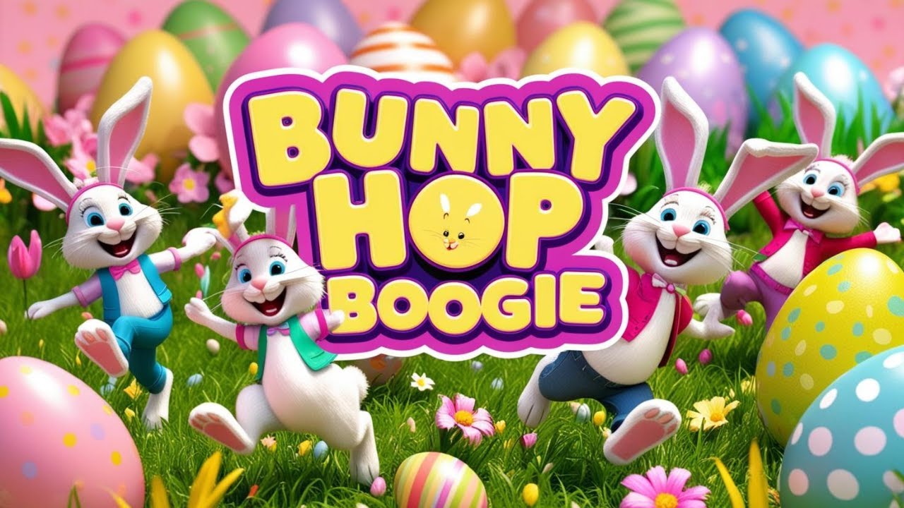 Bunny Hop Boogie | Fun Easter Dance Song for Kids | Hop, Jump & Dance ...