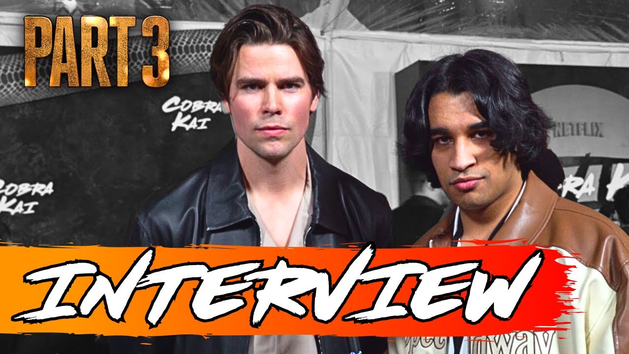 Patrick Luwis (Axel) - Cobra Kai Season 6: PART 3 INTERVIEW - YouTube