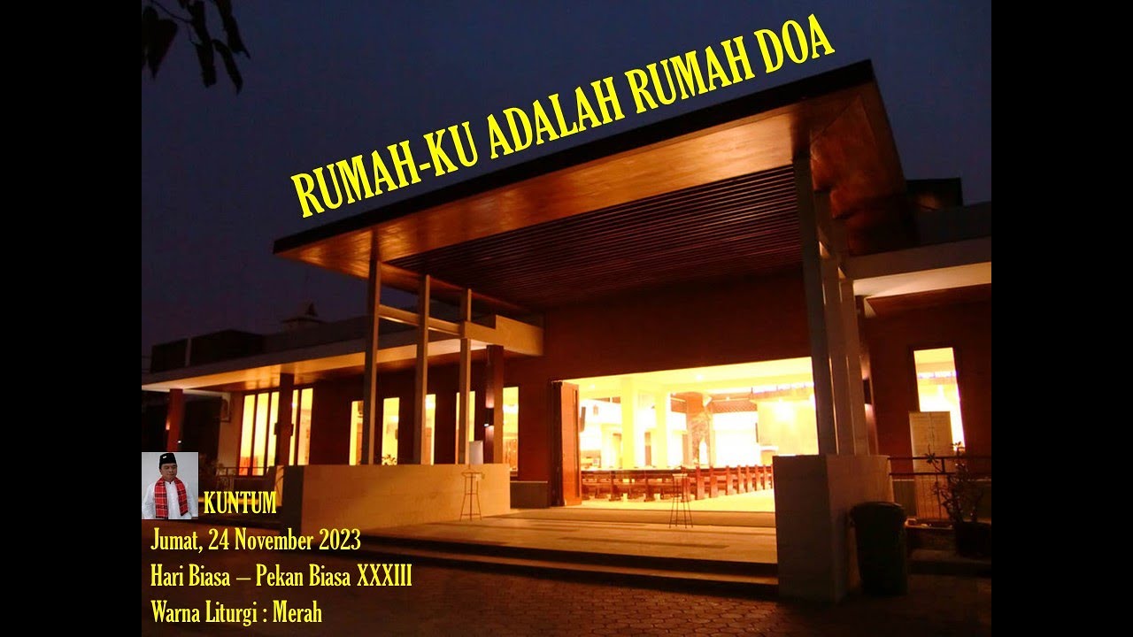 Rumah-Ku Adalah Rumah Doa - YouTube